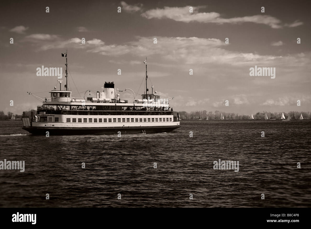 Toronto Island Ferry, Toronto,Ontario Stock Photo - Alamy