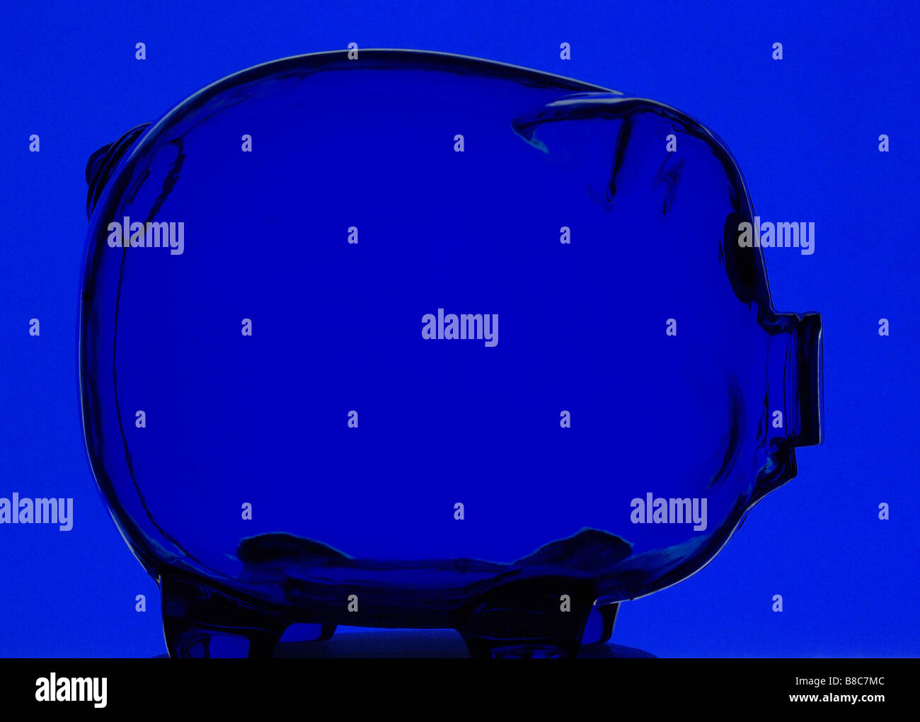 Empty Piggy Bank Stock Photo - Alamy