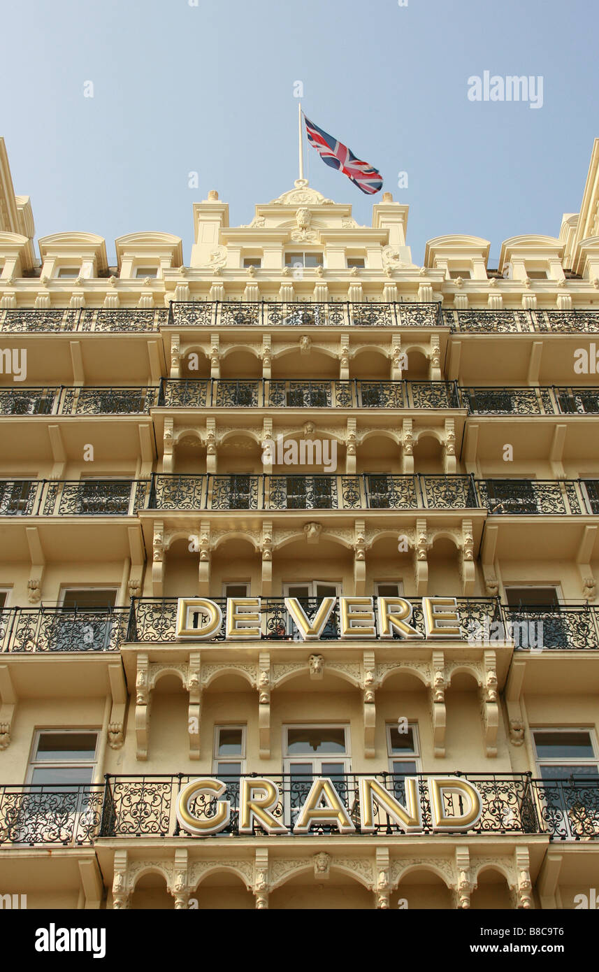 The Grand Hotel, Brighton, UK Stock Photo - Alamy