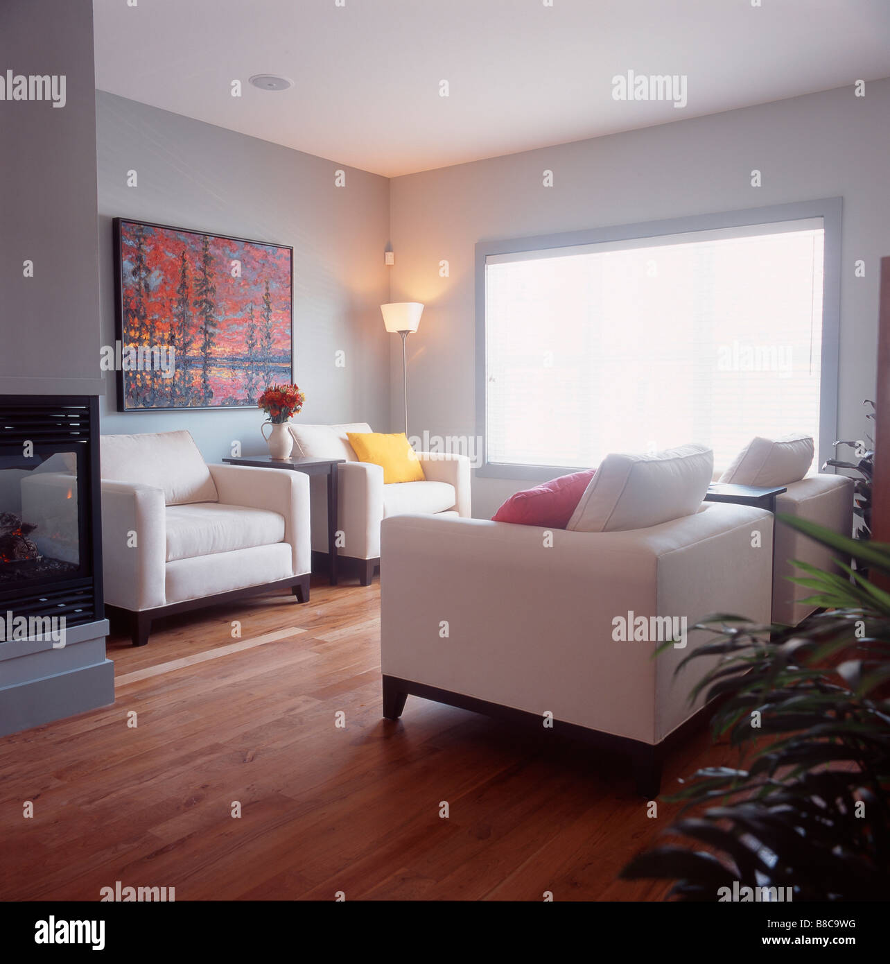 Living Room, Calgary, Alberta Stock Photo - Alamy