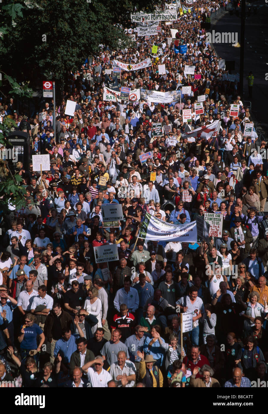 Countryside march london hi-res stock photography and images - Alamy