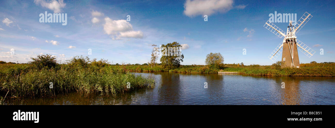 Turf Fen Drainage Mill Summer High Resolution Stock Photography and ...