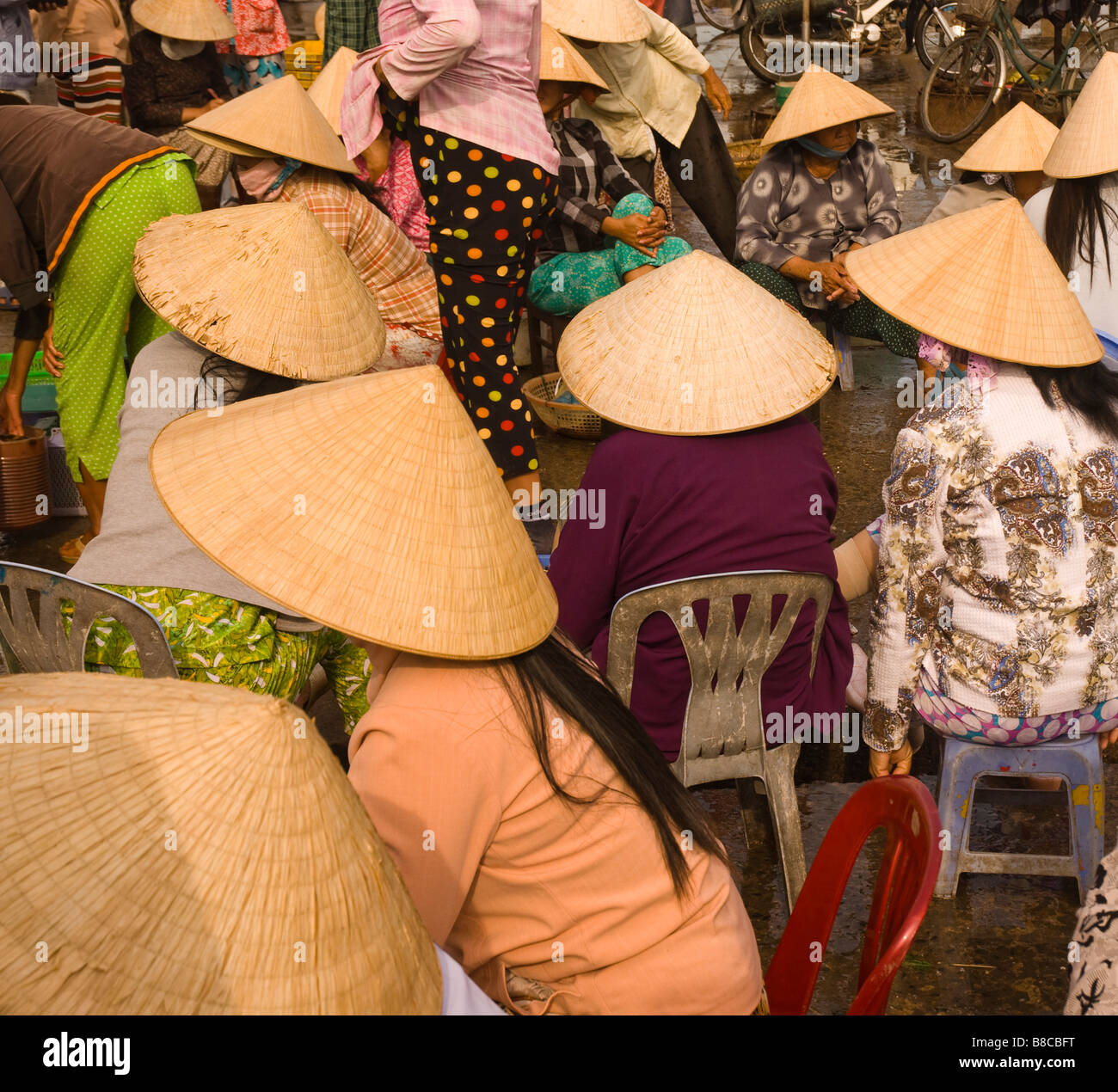 Fish Market Vietnam Stock Photo - Alamy