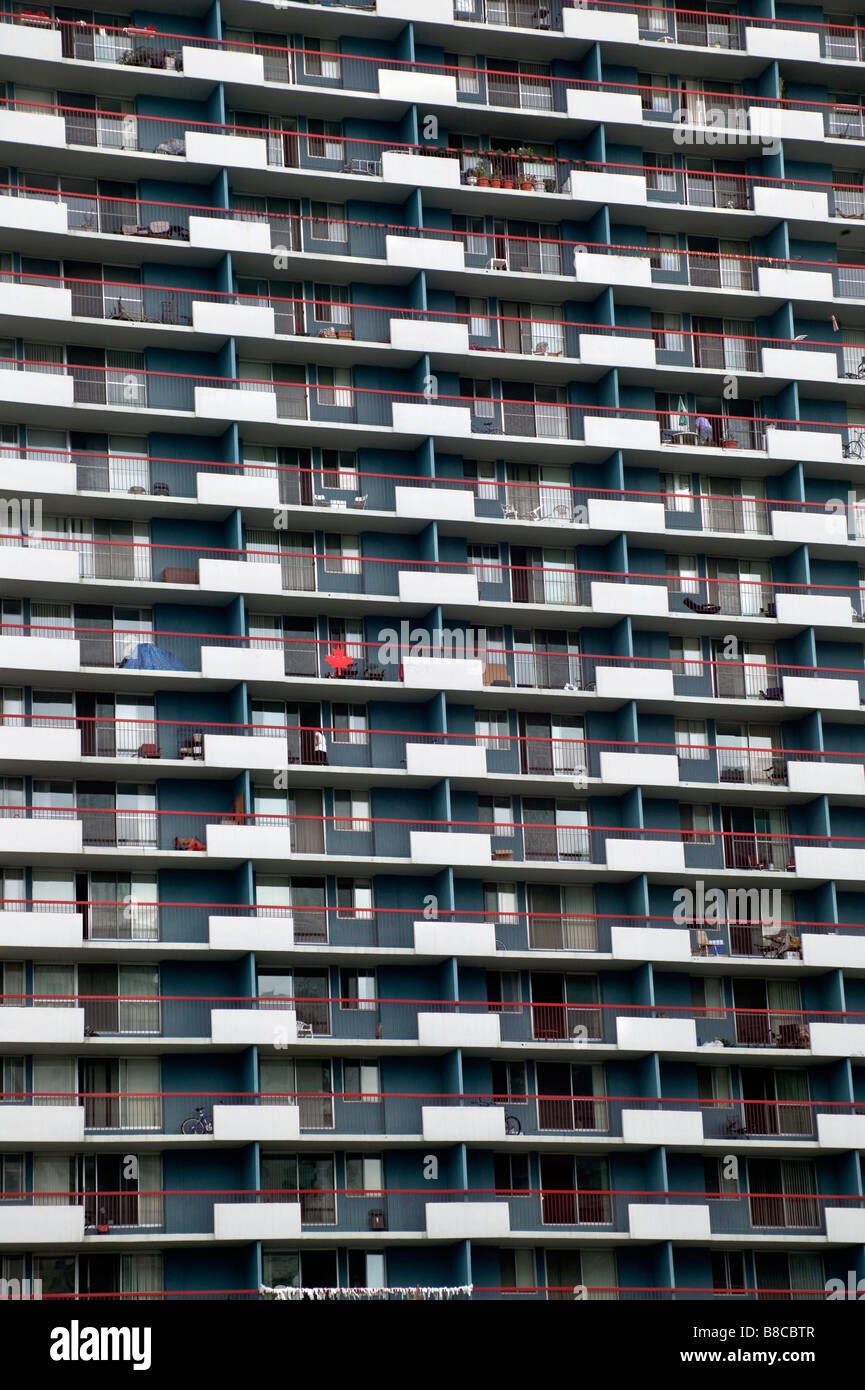 Apartment Building, Calgary, Alberta Stock Photo - Alamy