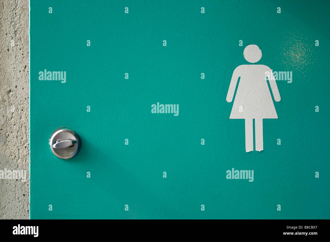 Ladies room door hi-res stock photography and images - Alamy