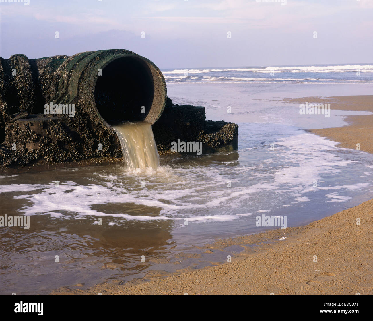Sewage outfall Stock Photo, Royalty Free Image: 22400416 - Alamy