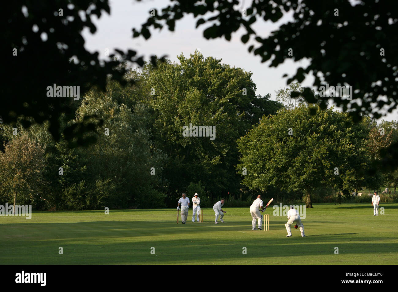 Match was played hi-res stock photography and images - Alamy