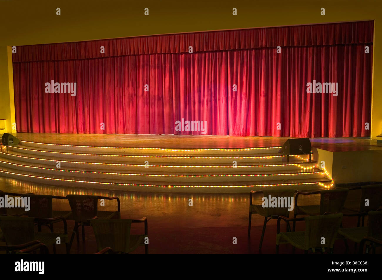 Theatre Stage, Tourist Resort, Varadero, Cuba Stock Photo - Alamy