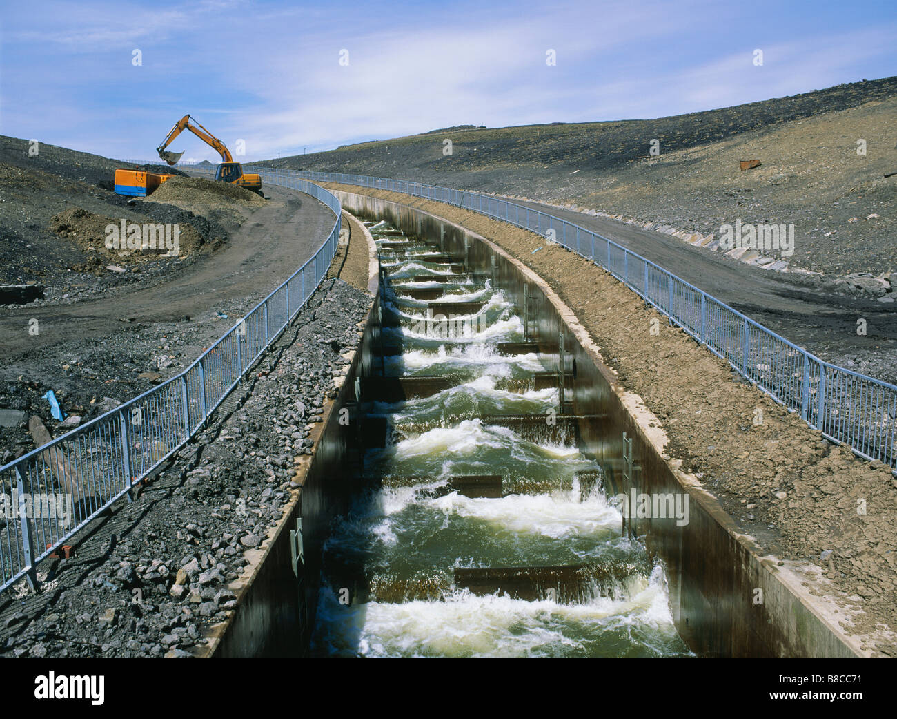 Constructed waterfall hi-res stock photography and images - Alamy
