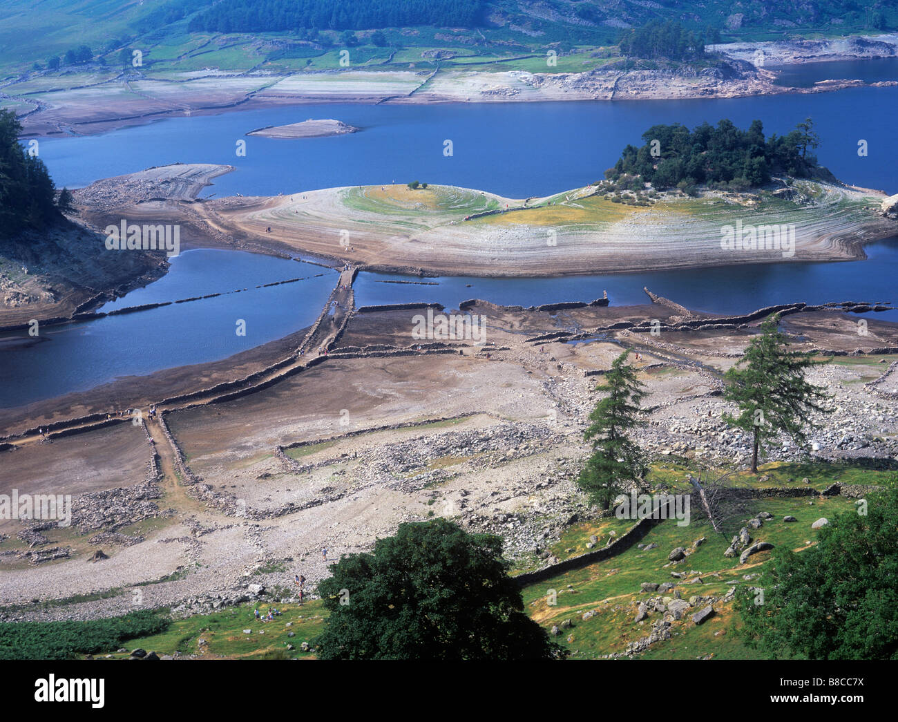Haweswater Reservoir drought Stock Photo - Alamy