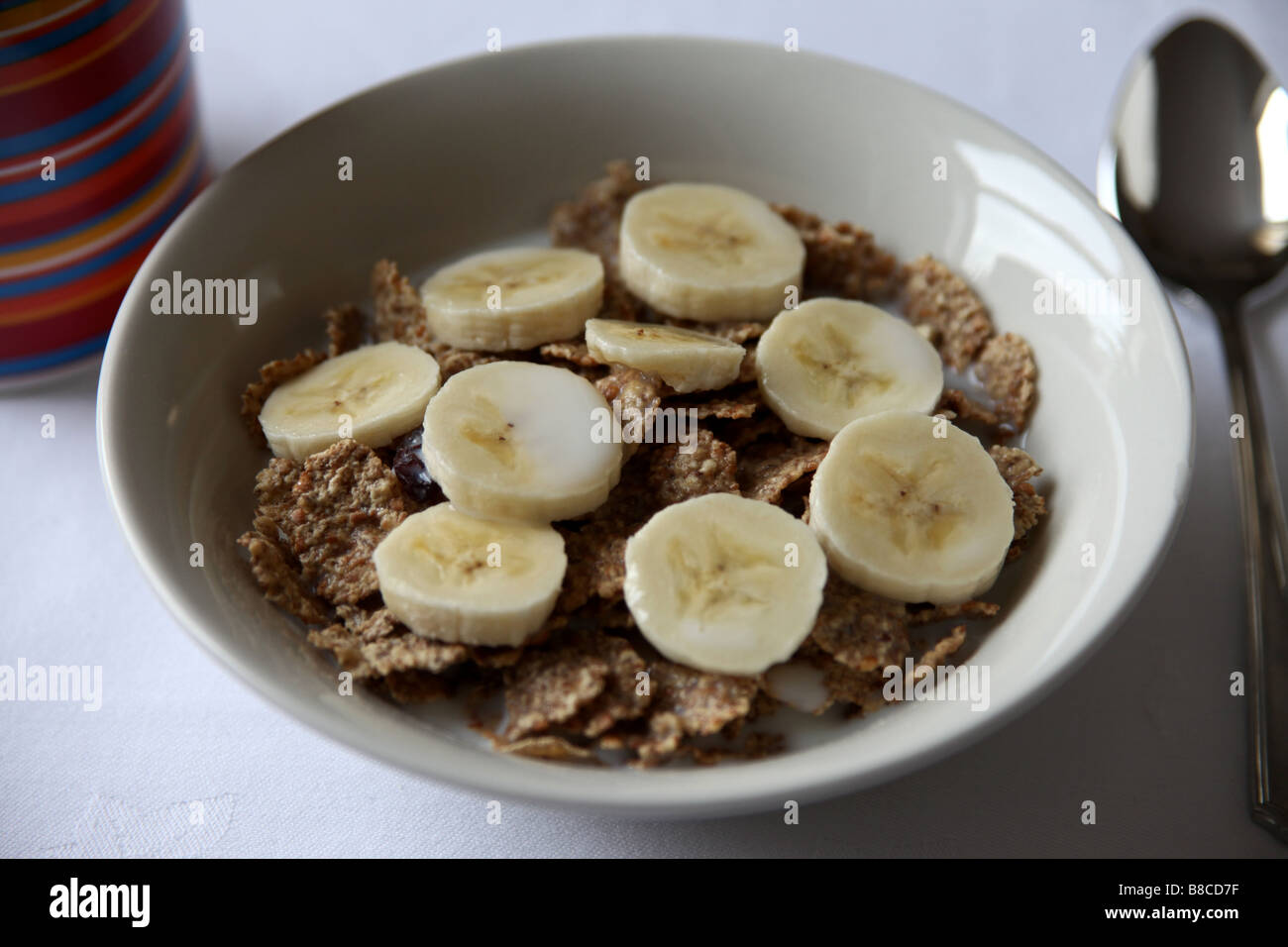 Healthy bran breakfast, England Stock Photo - Alamy