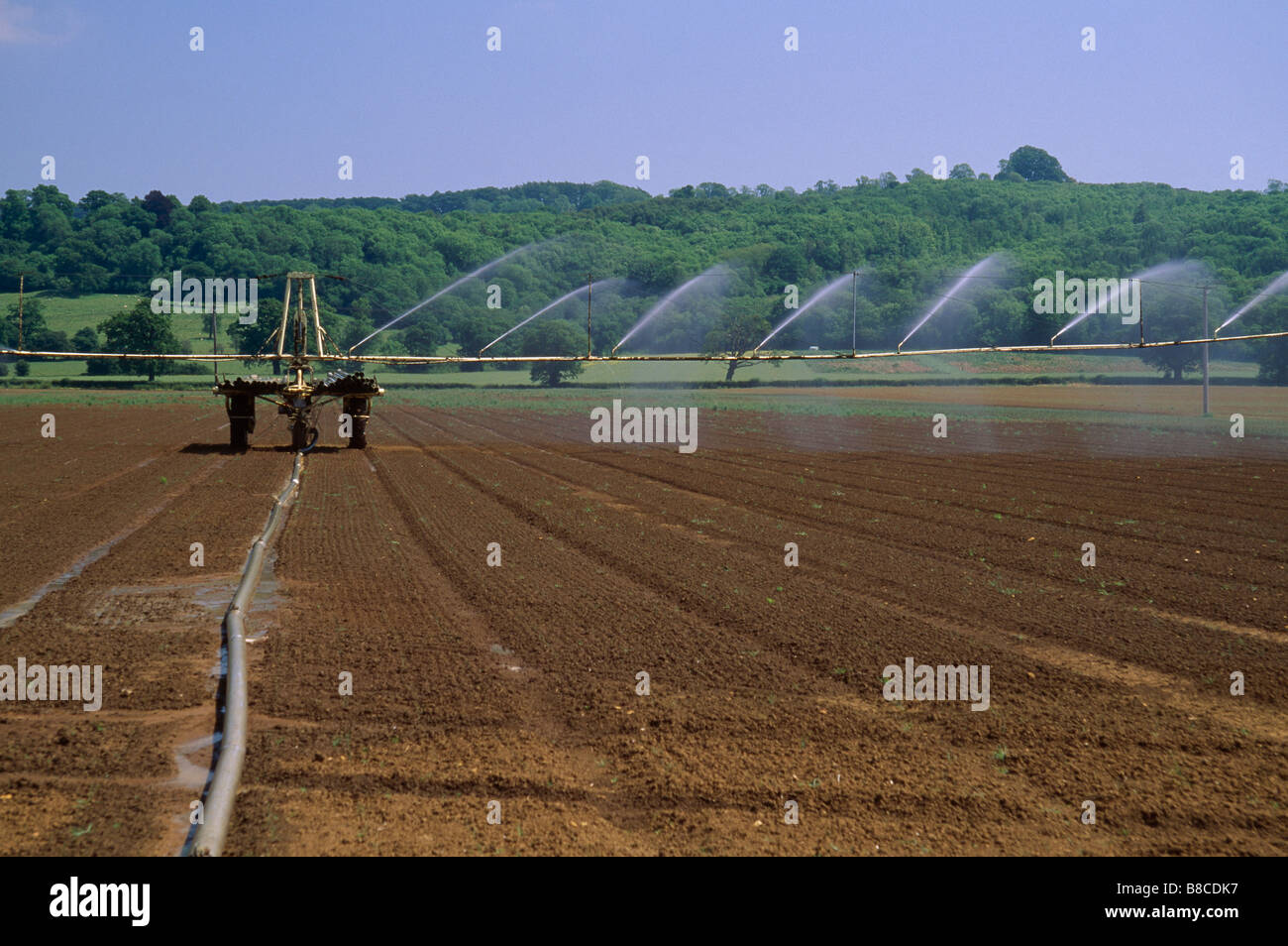 Watering arable crops hi-res stock photography and images - Alamy