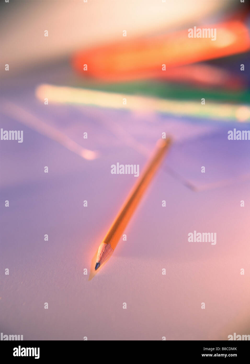 FL6235, Mirek Weichsel; Series, Writing Implements, Pencil Stock Photo ...