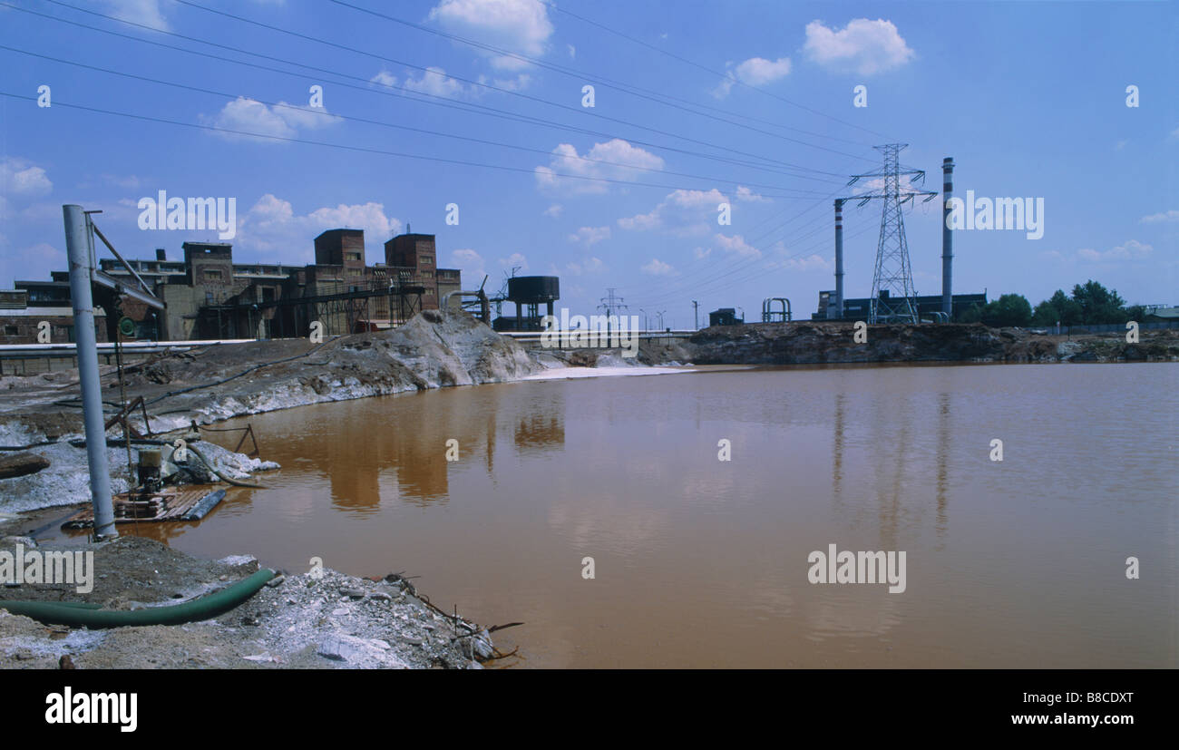 chemical waste pollution Stock Photo - Alamy