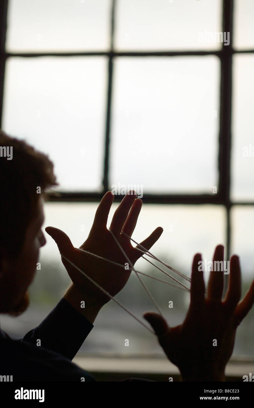 Man Playing String Stock Photo - Alamy