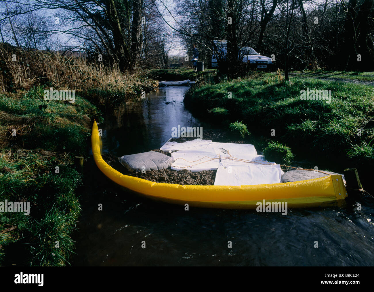 Pollution booms hi-res stock photography and images - Alamy