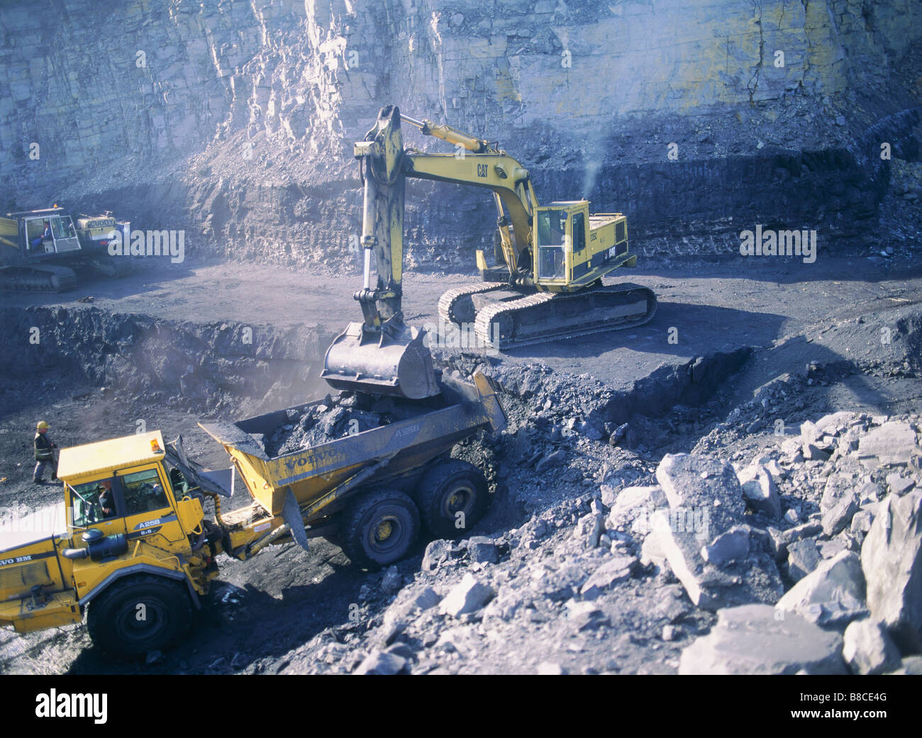 Coal open cast hi-res stock photography and images - Alamy