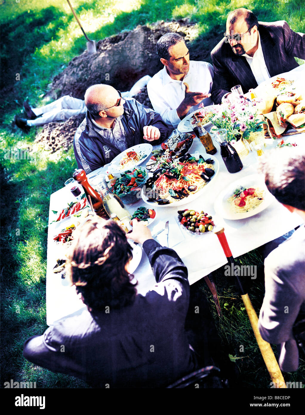 Italian actor dinner hi-res stock photography and images - Alamy