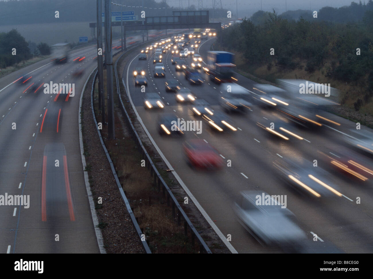 English Motorway High Resolution Stock Photography and Images - Alamy
