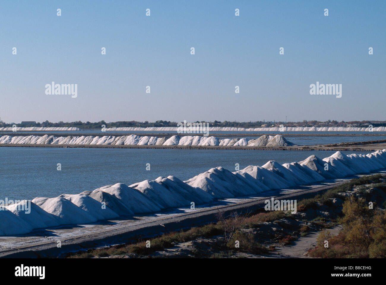 NATURAL SALT PANS Stock Photo - Alamy