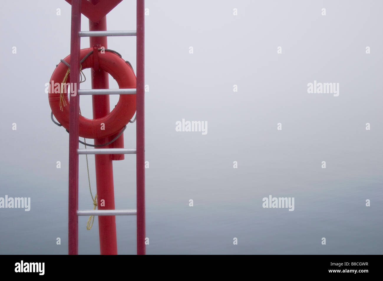 Lifesaver Ladder Stock Photo - Alamy
