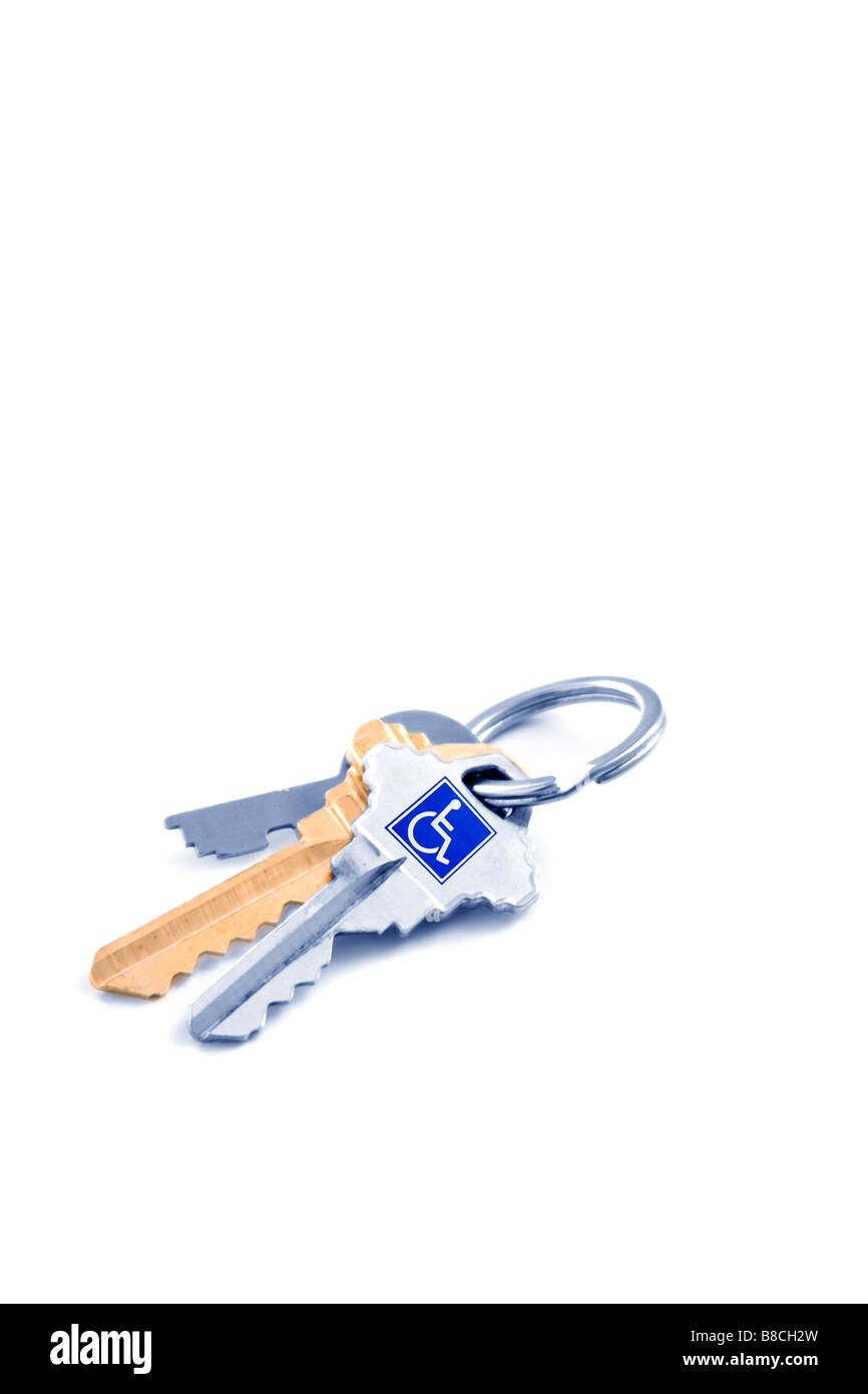 Set Keys Handicap Symbol Stock Photo - Alamy