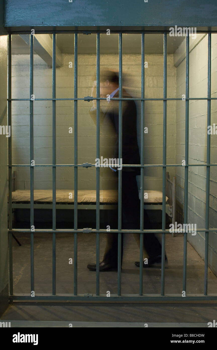 Prisoner prison walking hi-res stock photography and images - Alamy