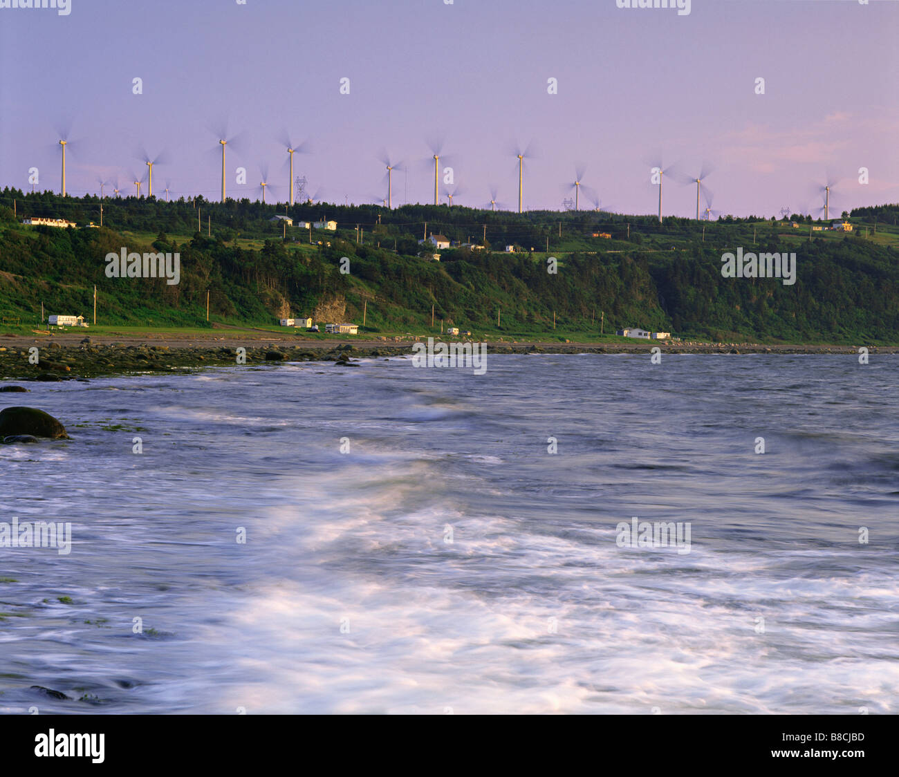 Gaspe Peninsula Turbine Stock Photos & Gaspe Peninsula Turbine Stock ...