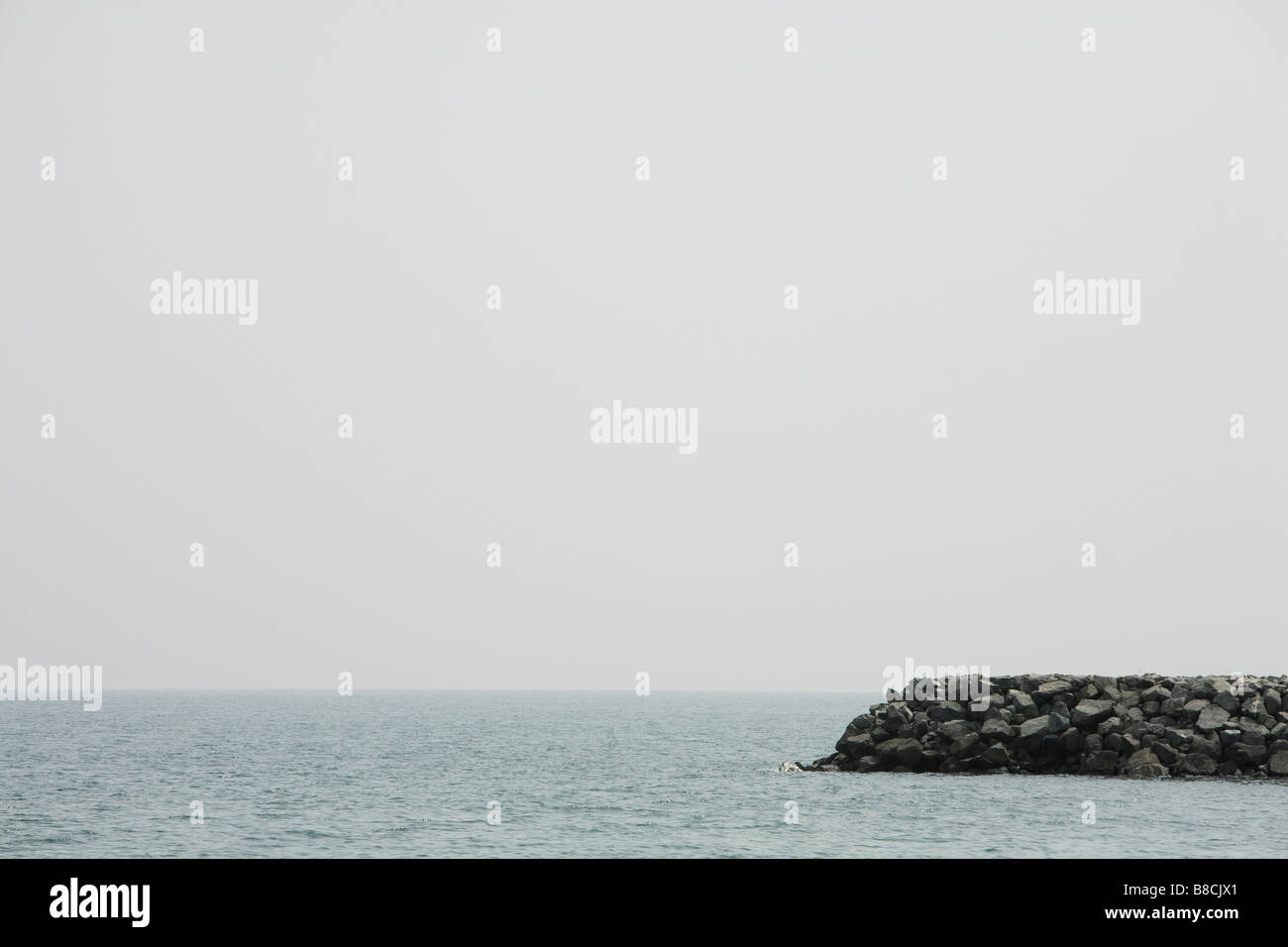 Rock jetty hi-res stock photography and images - Alamy