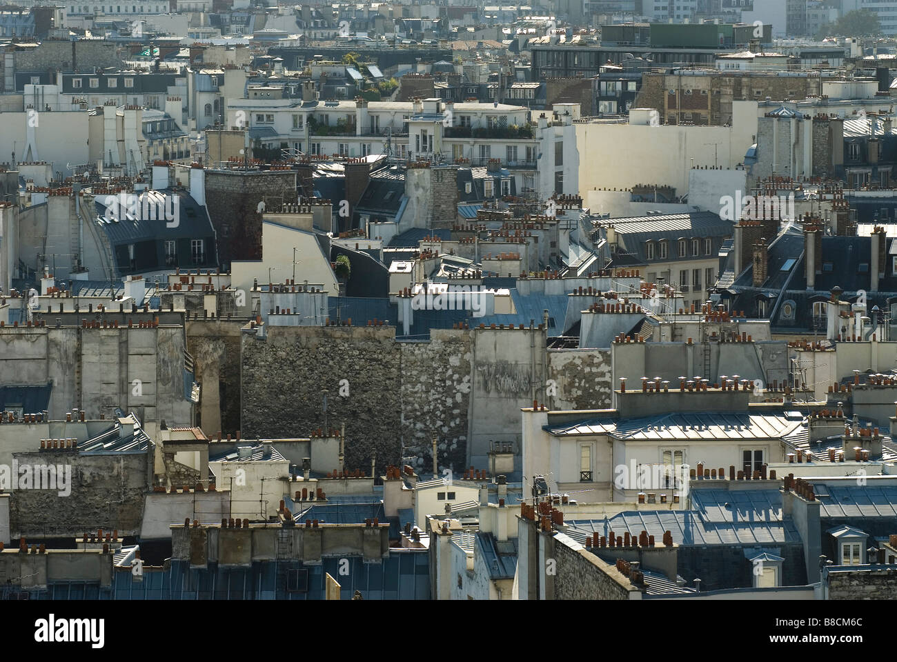 toits de Paris France Stock Photo - Alamy