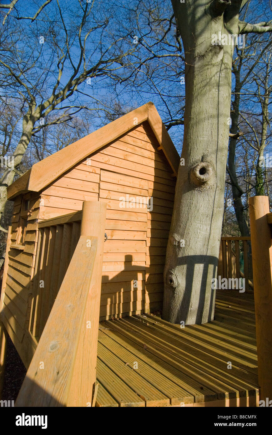 Play house tree hi-res stock photography and images - Alamy