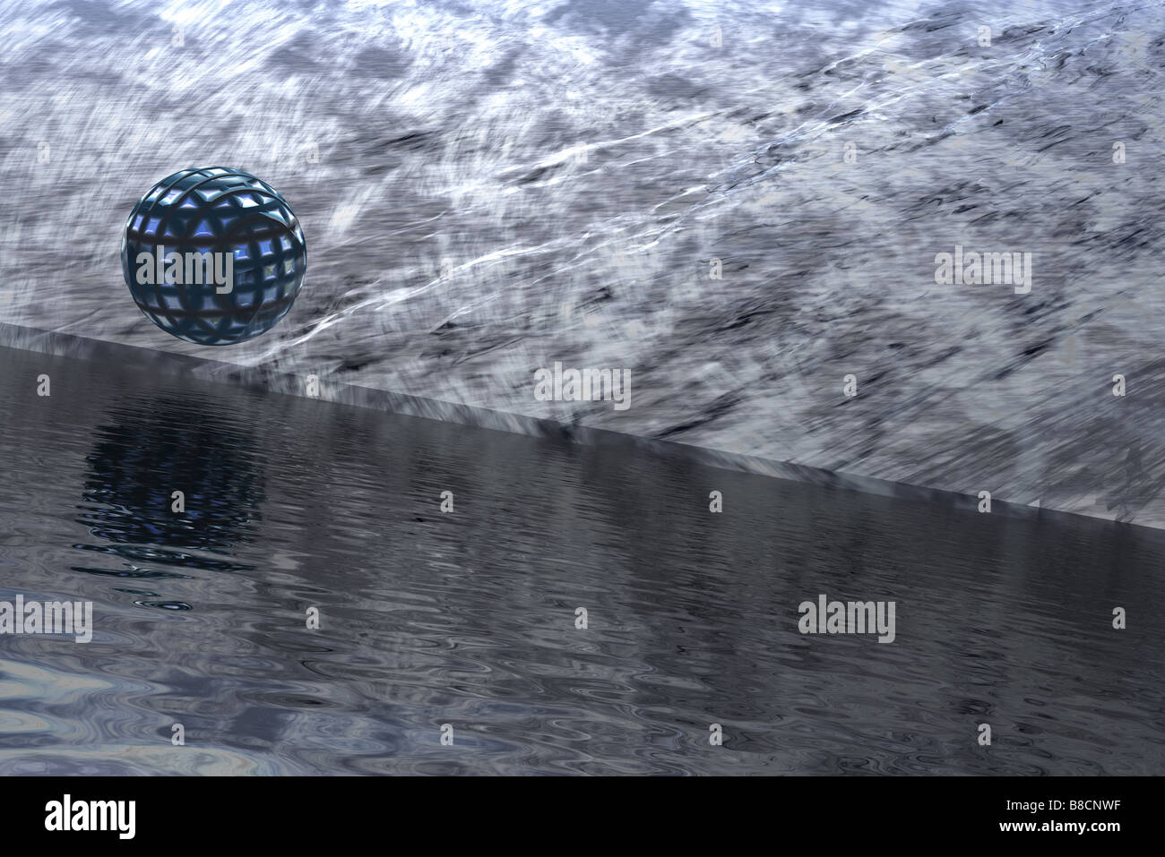 Futuristic Science Fiction scene scenes Stock Photo - Alamy