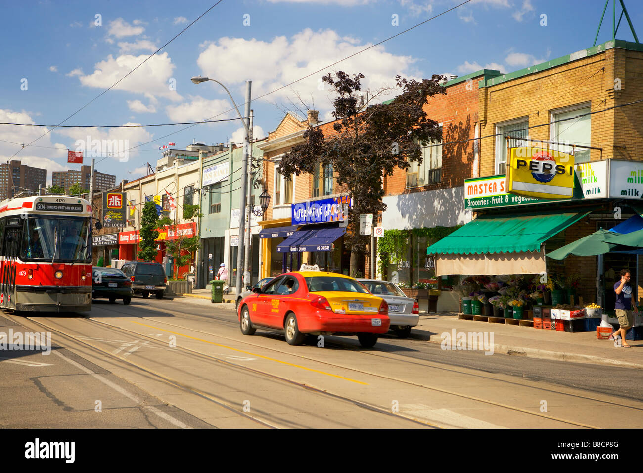 Roncesvalles toronto hi-res stock photography and images - Alamy
