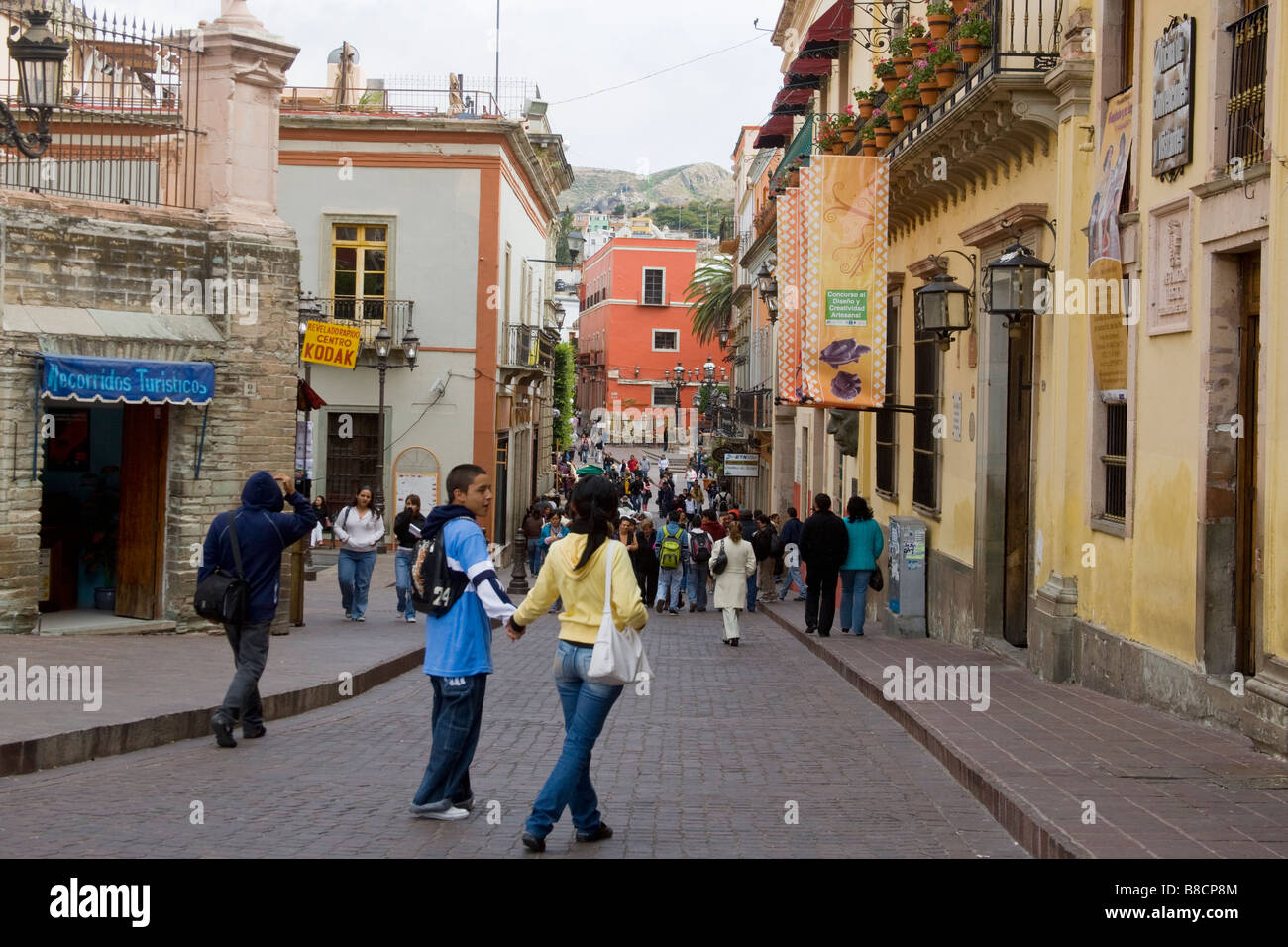 Colorful street scene hi-res stock photography and images - Alamy