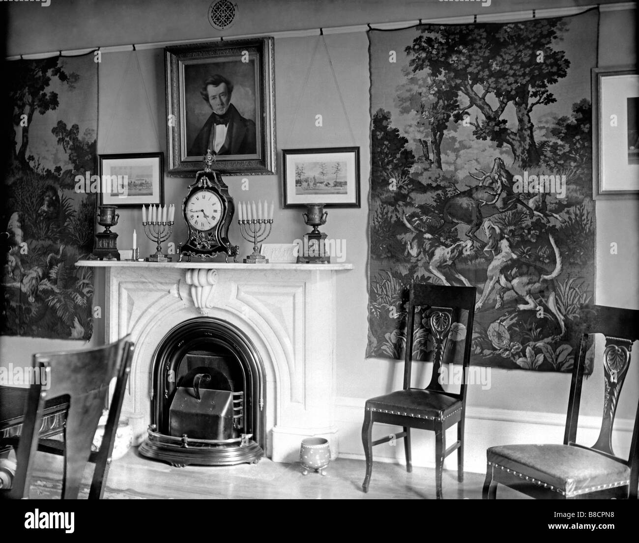Victorian Family Home, Montreal, Quebec, circa 1800s Stock Photo - Alamy