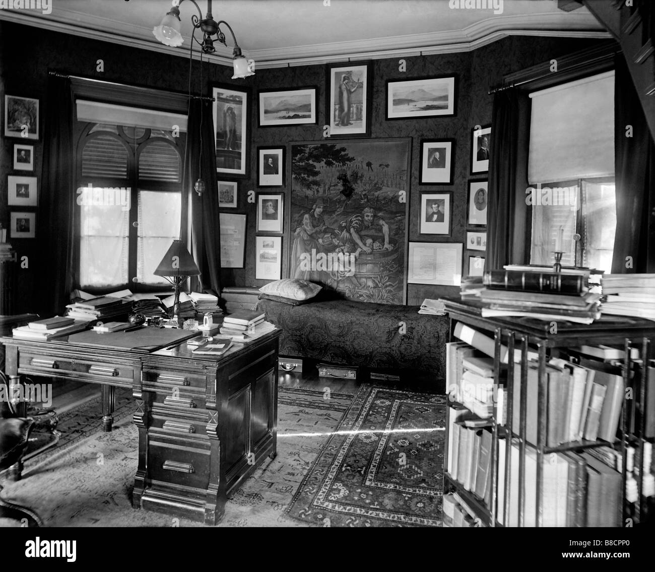 Victorian Family Home, Montreal, Quebec, circa 1800s Stock Photo - Alamy