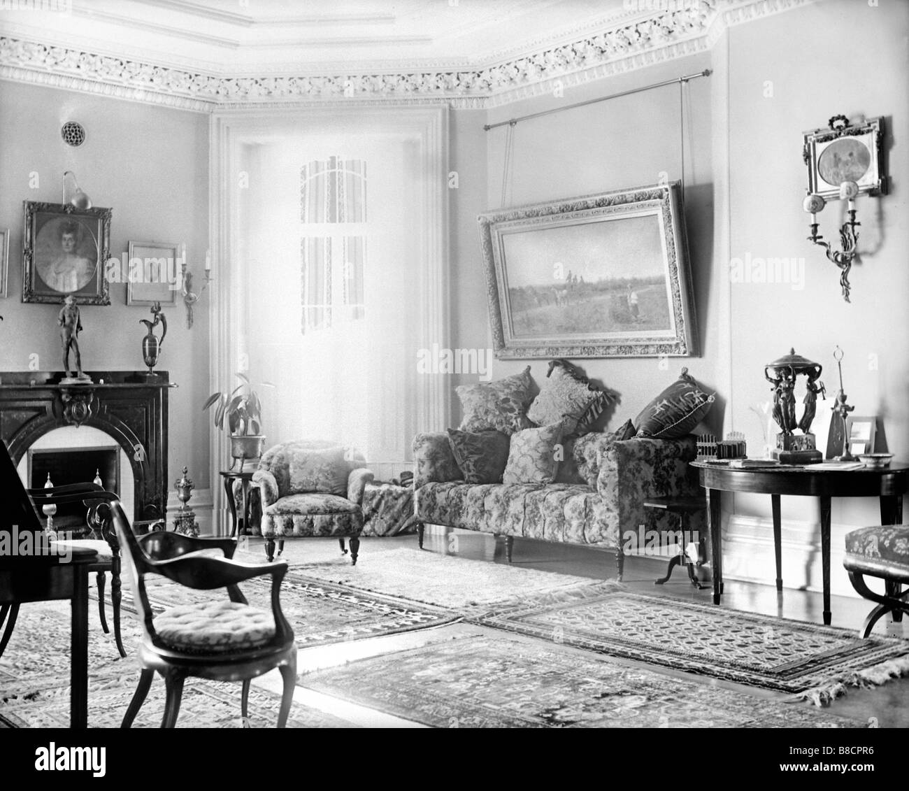 Victorian Family Home, Montreal, Quebec, circa 1800s Stock Photo - Alamy