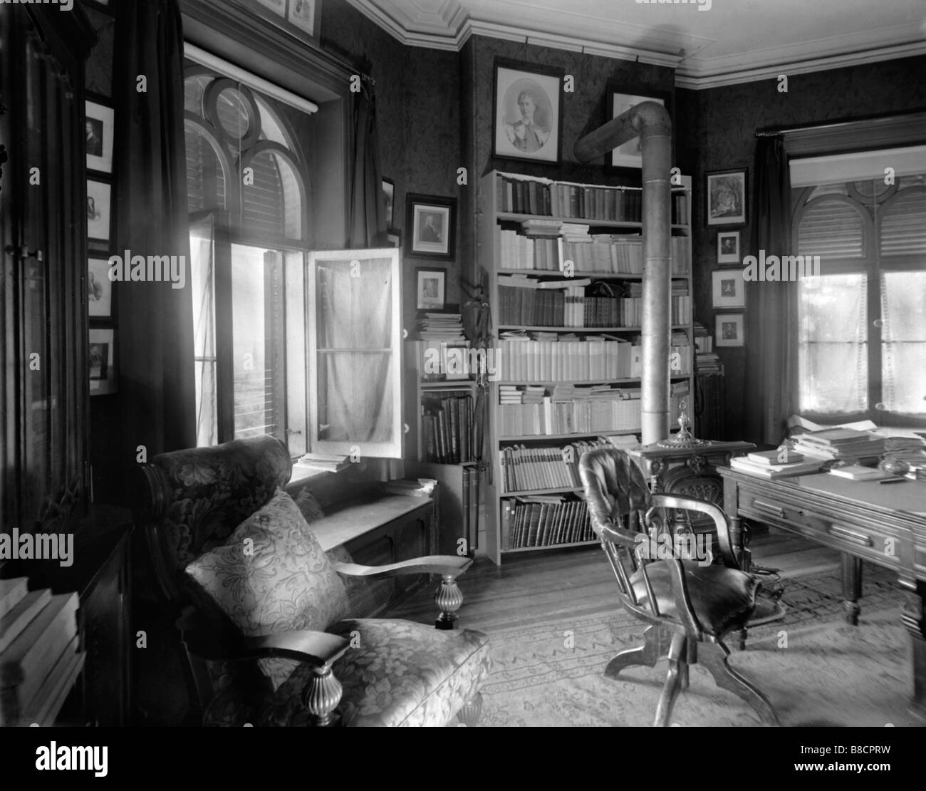 Victorian Family Home, Montreal, Quebec, circa 1800s Stock Photo - Alamy