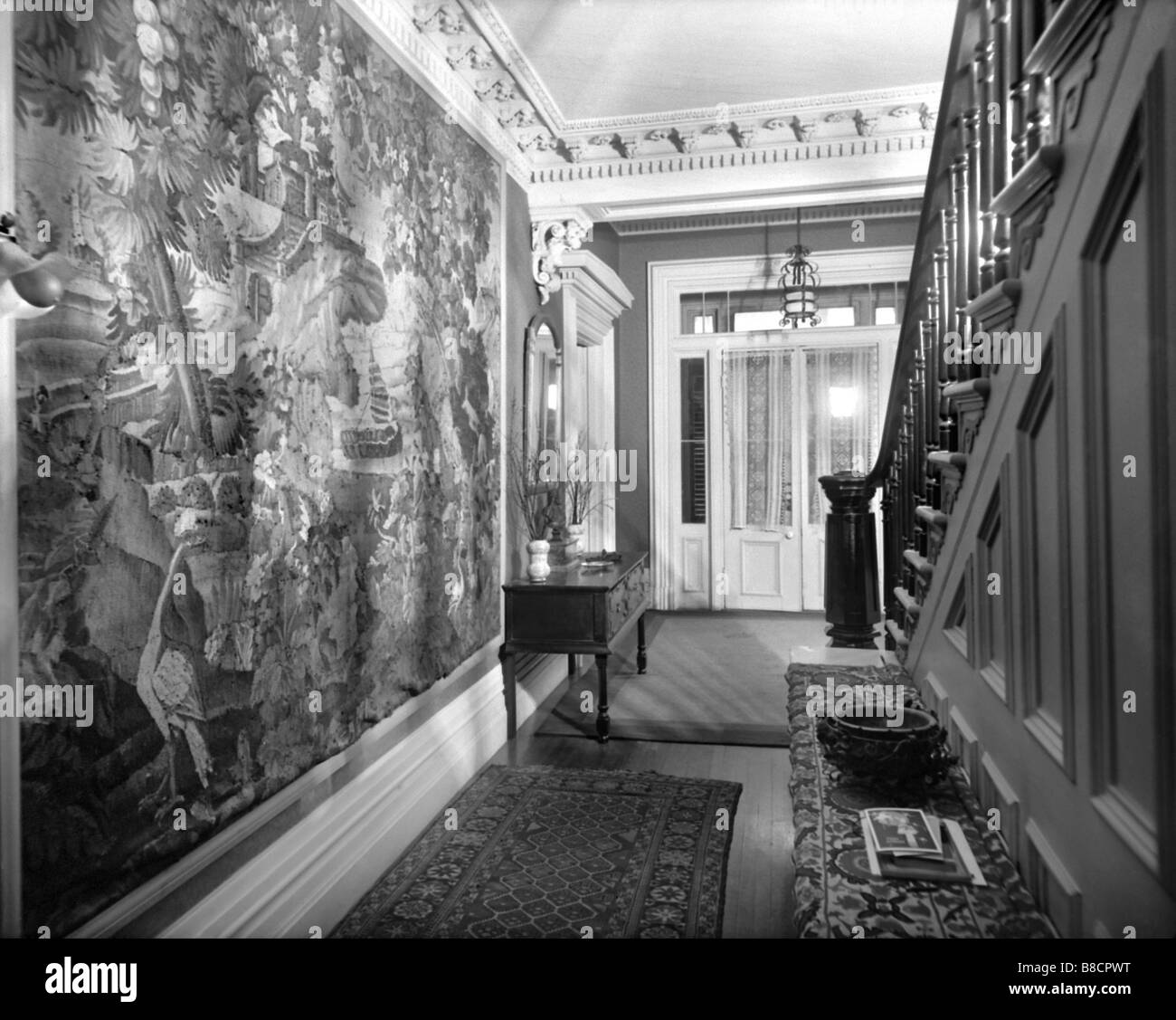 Victorian Family Home, Montreal, Quebec, circa 1800s Stock Photo - Alamy
