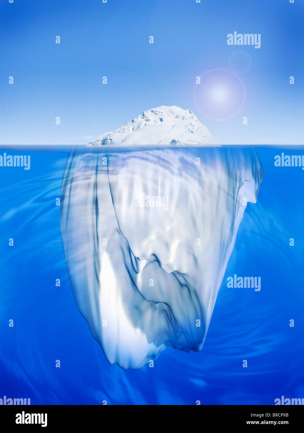 Iceberg below surface hi-res stock photography and images - Alamy