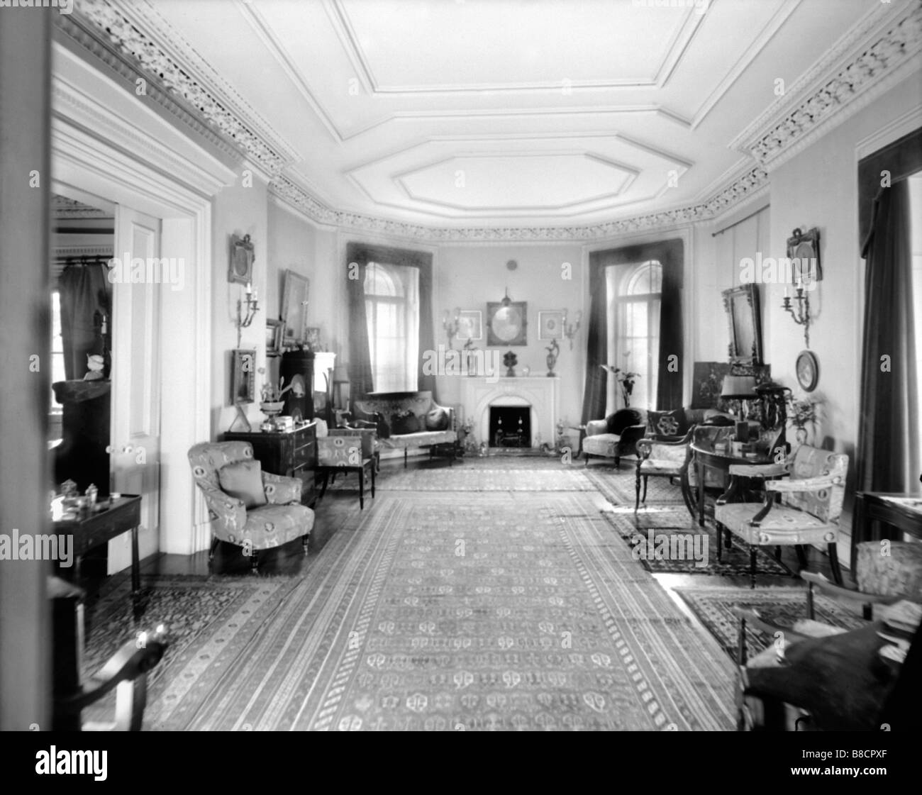Victorian Family Home, Montreal, Quebec, circa 1800s Stock Photo - Alamy