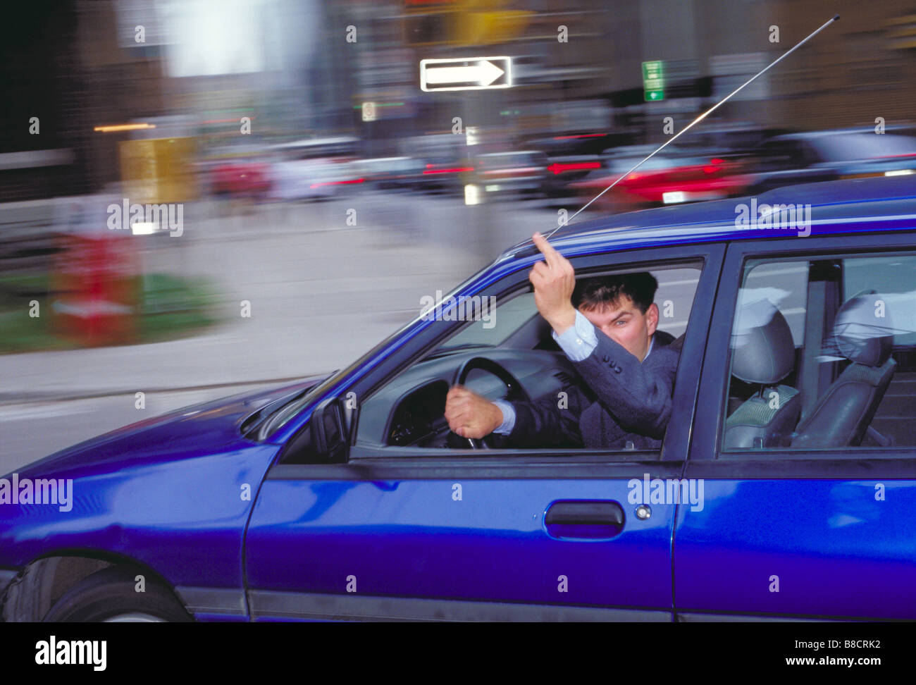 Rude driver hi-res stock photography and images - Alamy