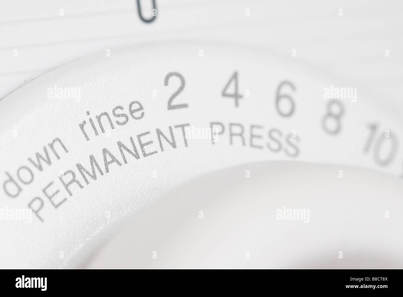 Close Up Washing Machine Dial Stock Photo - Alamy