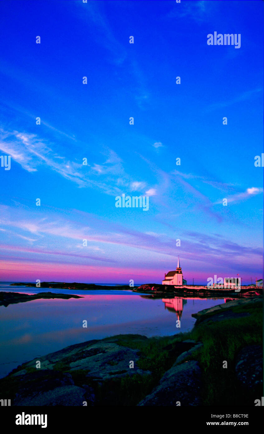 St Luke's Anglican Church, Newtown, Newfoundland Stock Photo - Alamy