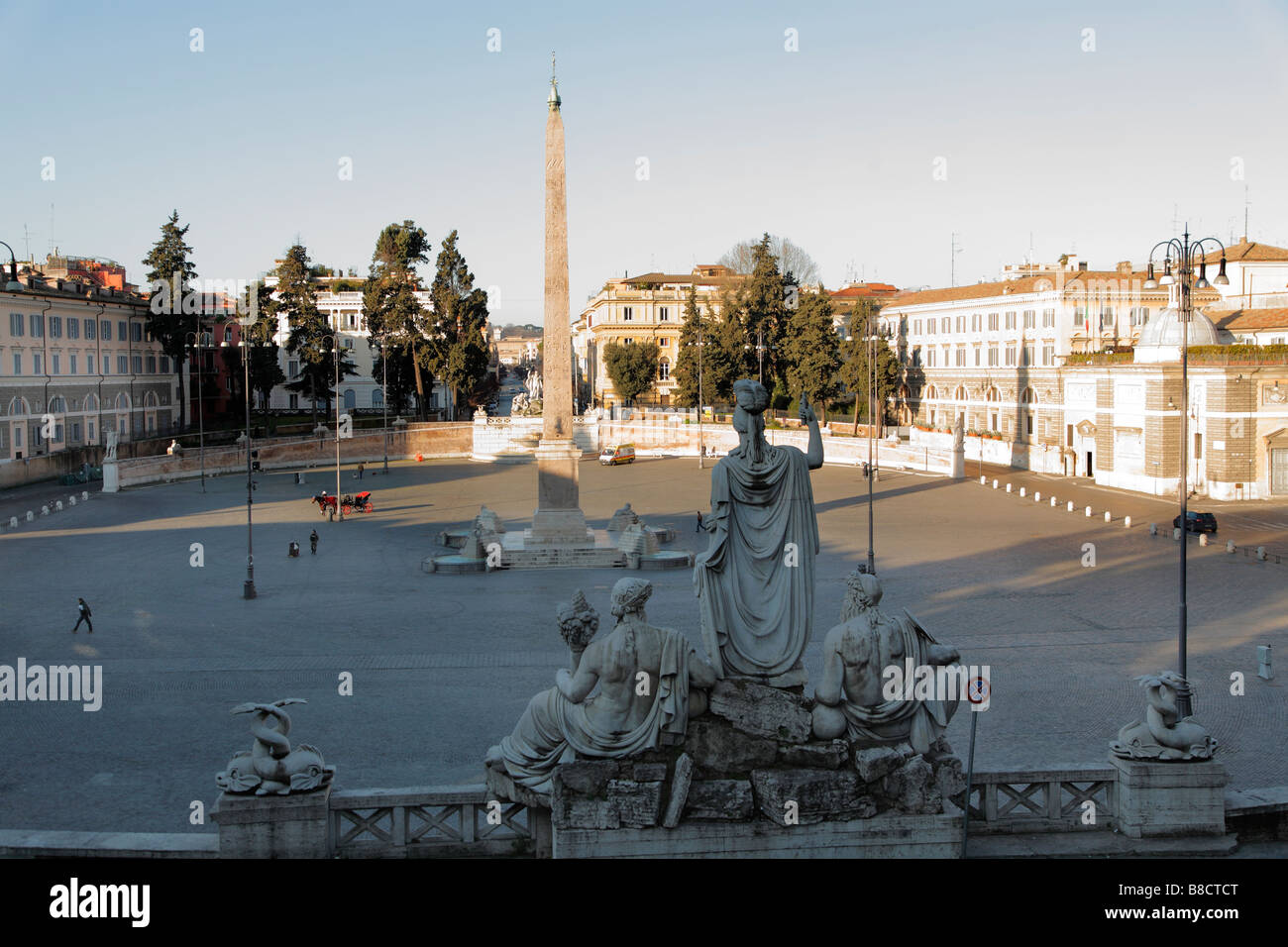 Piazza del Popolo, Rome, Italy Stock Photo - Alamy