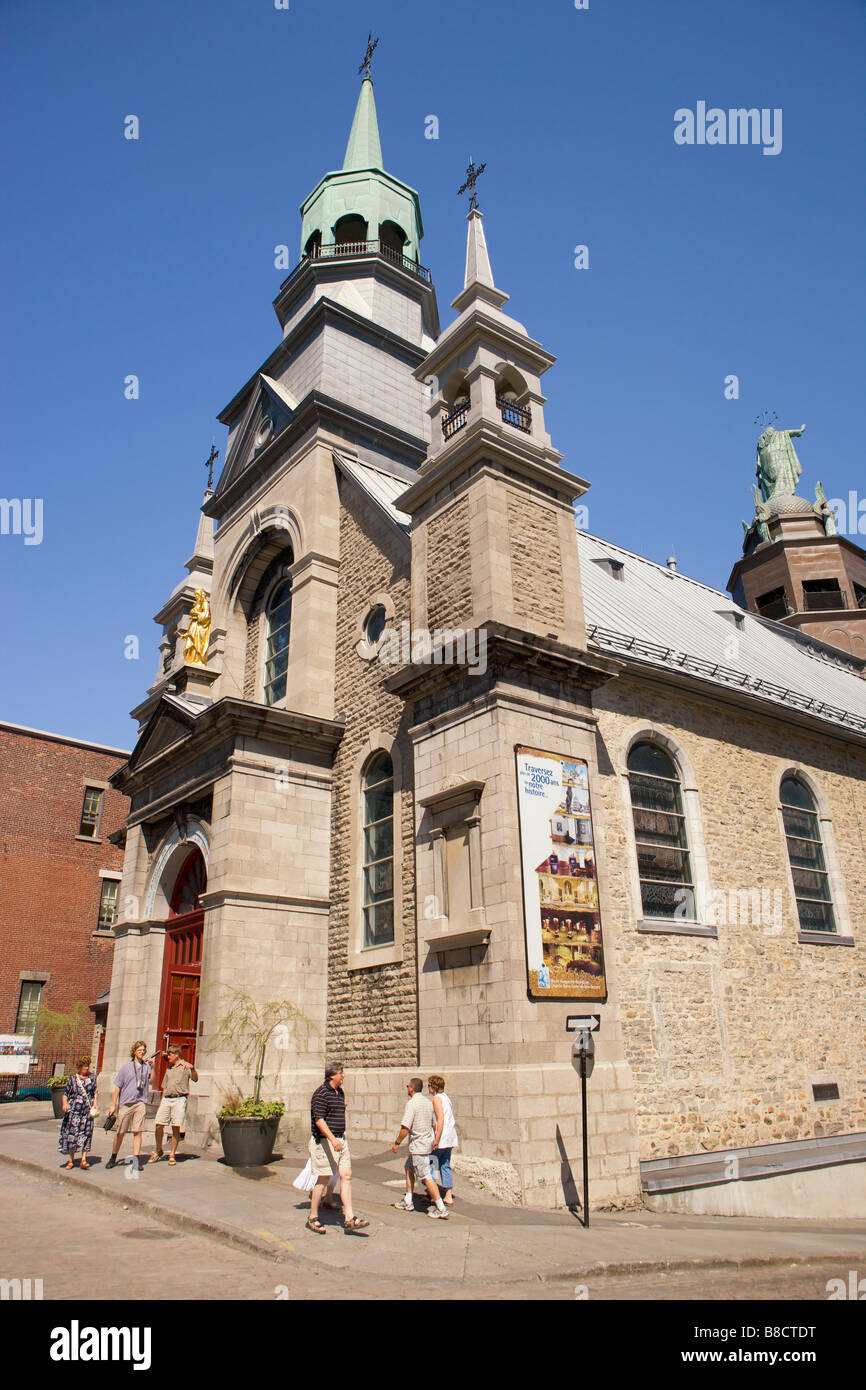 Chapelle Notre-Dame-de-Bon-Secours, Montreal, Quebec Stock Photo - Alamy