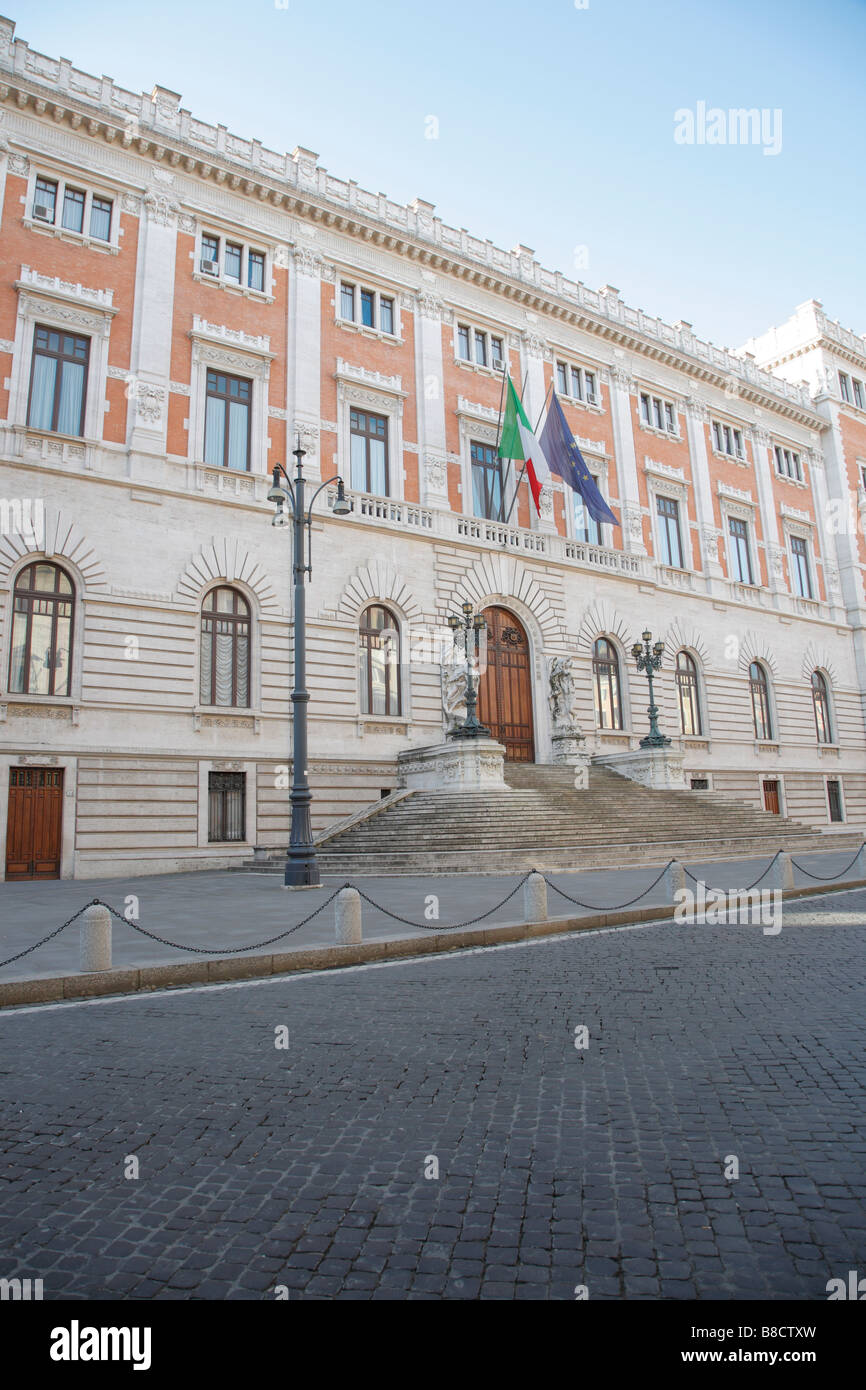 Parliament building, Palazzo di Montecitorio, Rome, Italy Stock Photo ...