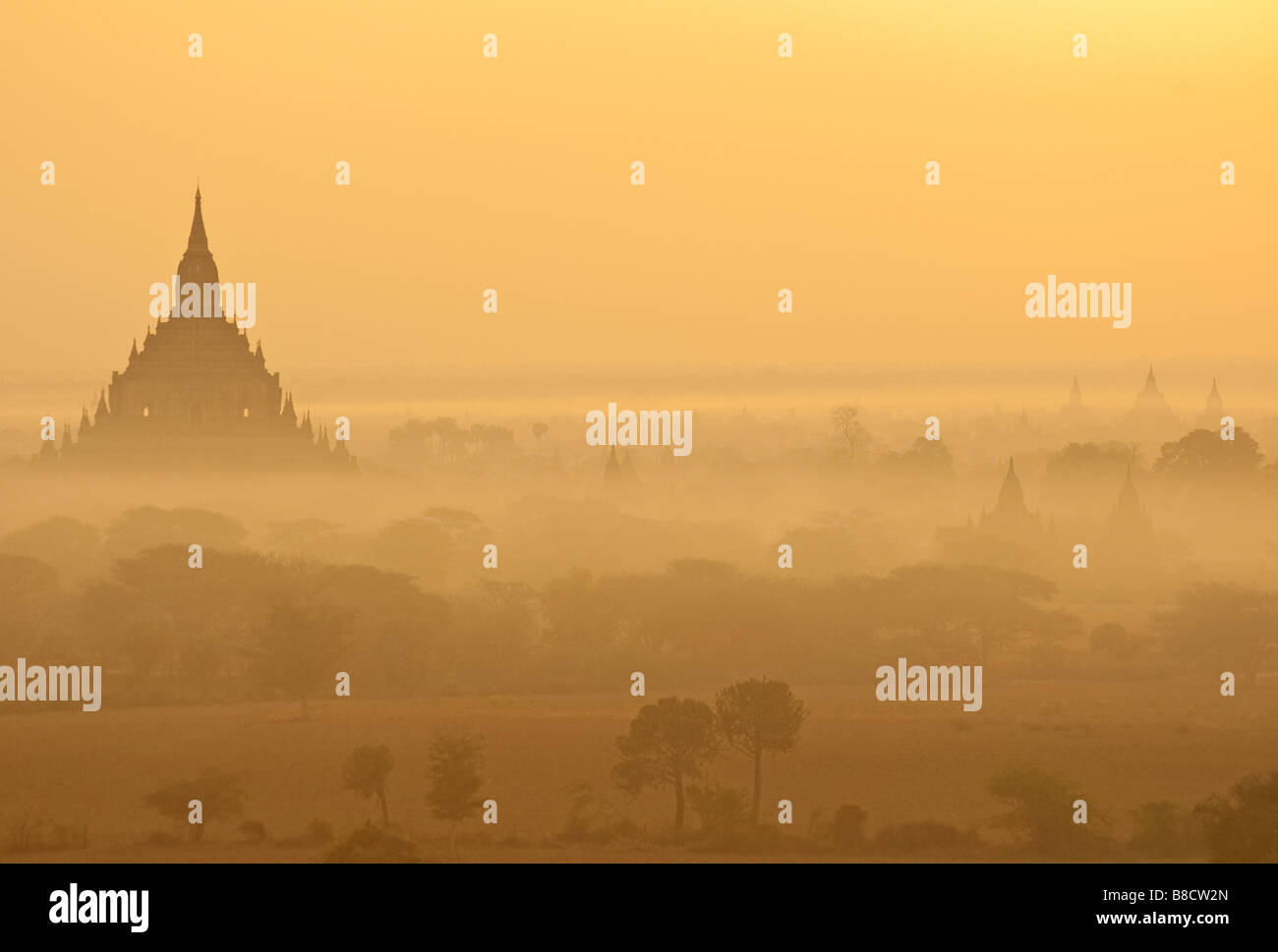 Temples of Bagan, Myanmar (Burma Stock Photo - Alamy