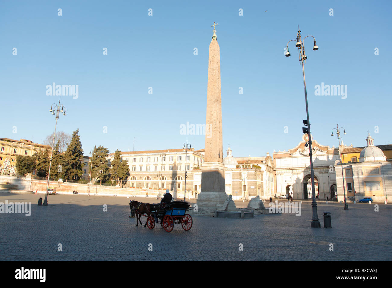 Piazza del Popolo, Rome, Italy Stock Photo - Alamy