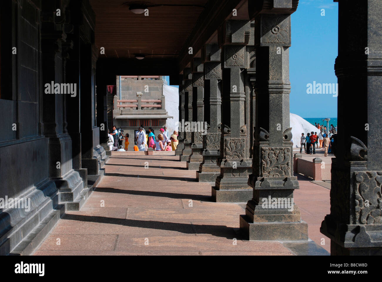 temple at vivekananda rock, Kanyakumari Stock Photo - Alamy